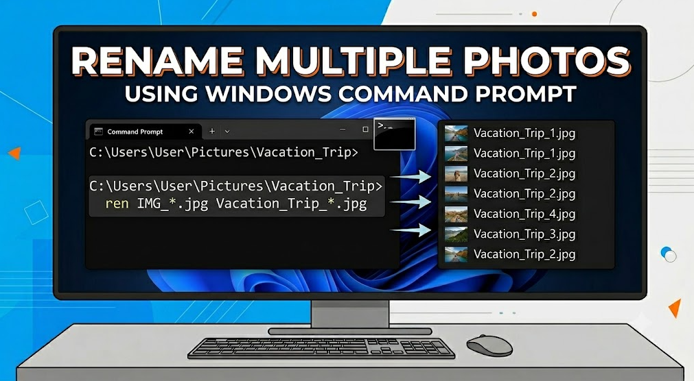 How to Rename Multiple Photos at Once on Windows 10 and 11